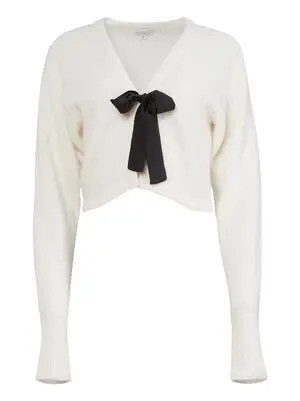 Fleur Du Mal Cashmere Cardigan - Ivory