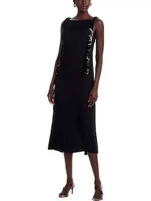 Rue Sophie Laia Embellished Dress - Black