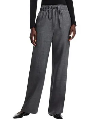 Rue Sophie Arlin Drawstring Pants - Heather Grey