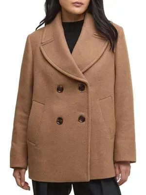 BARBOUR Indie Wool-Blend Pea Coat