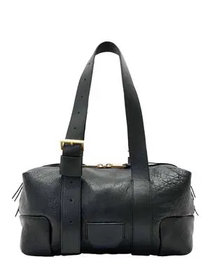 ALLSAINTS Ares Grain Leather Shoulder Bag - Black