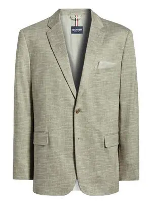 DANIEL HECHTER Mélange Knit Sport Coat - Tan