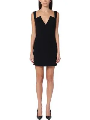 Givenchy Crêpe Mini Dress - Black