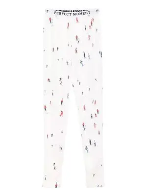 Perfect Moment X Dede Johnston Printed Leggings - Neutrals
