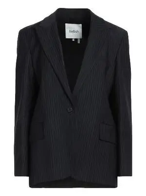 Ba&sh Midnight Pinstriped Blazer - Blue