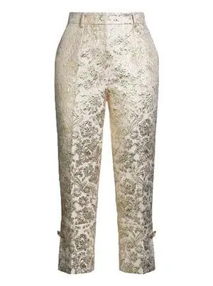 Dolce & Gabbana Tapered Brocade Pants - Pink