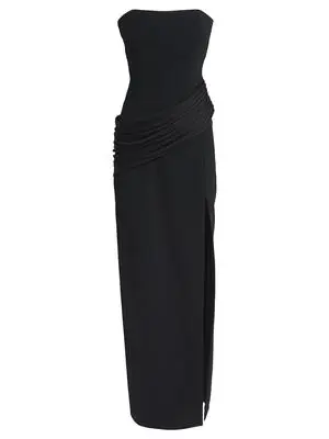 Sabina Bilenko Strapless Gown - Black