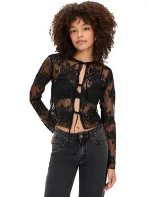 BELLA VENICE Camille Top - Black