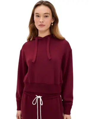 LE BOP Cleo Pullover Hoodie - Merlot