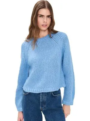Z Supply Crew Neck Sweater - Serene Blue