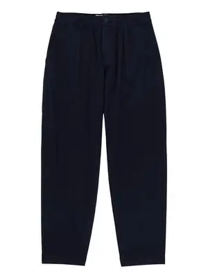 UNIVERSAL WORKS Relaxed Tapered-Leg Wool-Blend Trousers