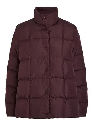 Moncler Cochevinne Padded Shell Jacket - Burgundy
