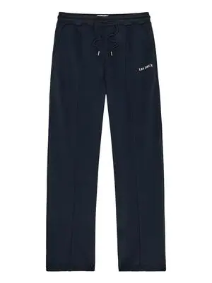 LES DEUX Ballier Pintuck Jersey Track Pants - Navy
