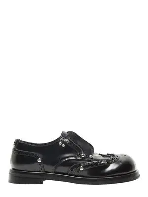 Acne Studios Lace-up Leather Shoes - Black