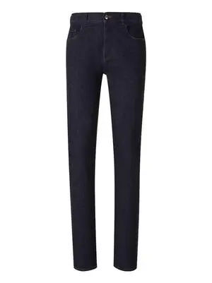 Canali Flared Jeans - Denim Blue