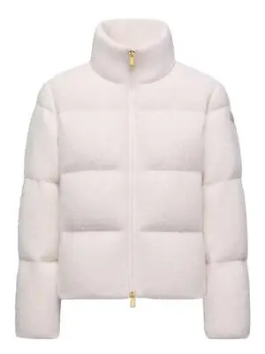 Moncler Mornas Short Down Jacket Beige