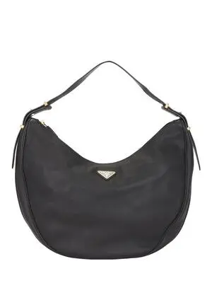 Prada Tessuto Hobo Bag - Black