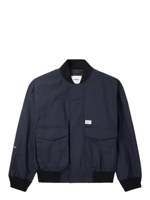WTAPS Logo-appliquéd Pertex® Nylon-taffeta Jacket - Black