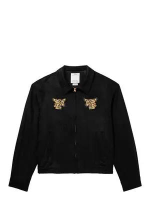 Visvim Norad Embroidered Blouson Jacket - Black
