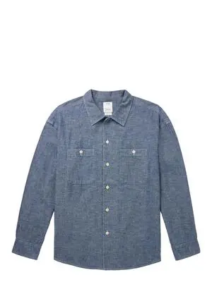 VISVIM Visvim - Lumber Cotton-Chambray Shirt - Men - Blue - 2