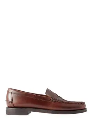 SEBAGO Classic Dan Leather Penny Loafers - Brown