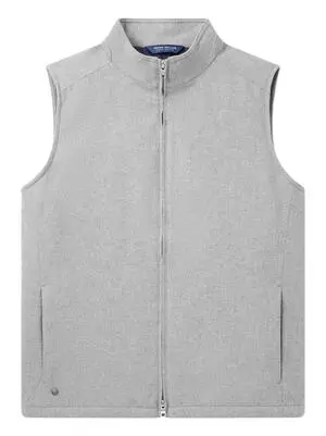Peter Millar Cambridge Woven Gilet - Gray