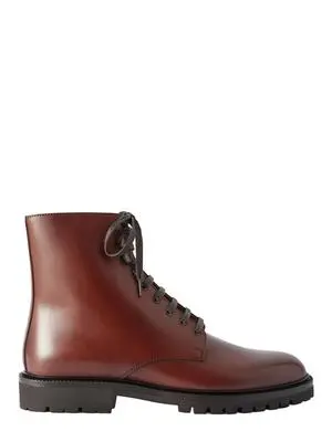 Brunello Cucinelli Polacco Leather Boots - Brown