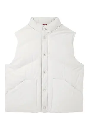 Brunello Cucinelli Quilted Shell Down Gilet - Neutrals