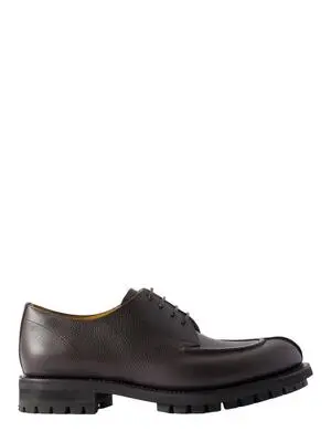 Berluti Full-grain Leather Derby Shoes - Brown