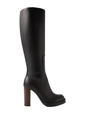 TOD'S Leather Knee High Boots