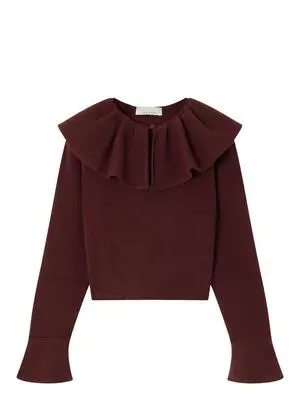LIBEROWE Gia Cropped Wool Sweater