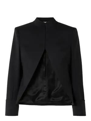 Alexander McQueen Stretch-wool Twill Jacket - Black