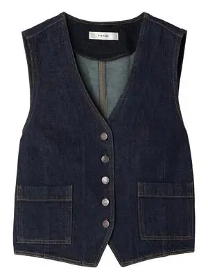FRAME Denim Vest - Blue