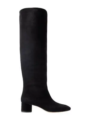 AEYDĒ Willa Suede Over-The-Knee Boots