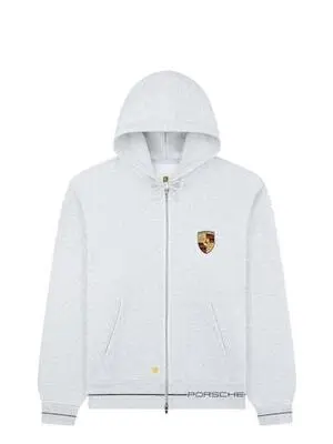 Aimé Leon Dore Aime Leon Dore X Porsche Full-Zip Hoodie Grey