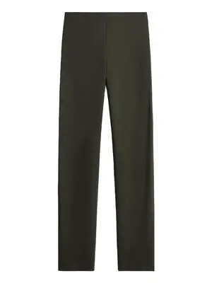Cos Elasticated Slim-Leg Pants Brown