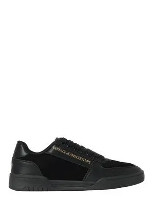 Versace Lace Up Sneakers - Black