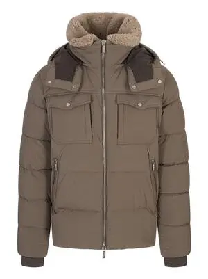 MOORER Jacket Brown