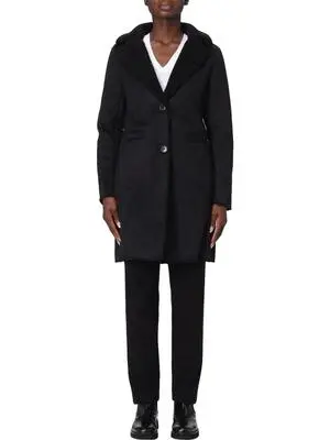 Ralph Lauren Fur Coat Black