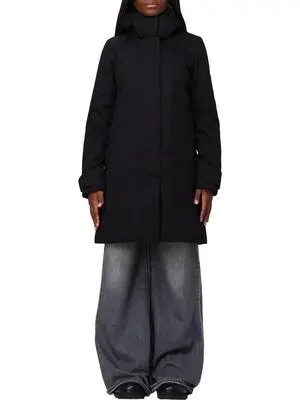 SAVE THE DUCK Long Coat - Black