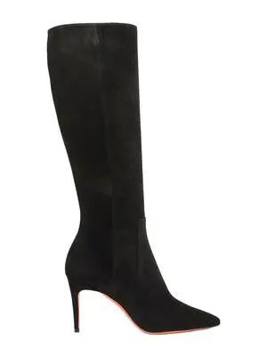 Santoni Knee High Boots - Black