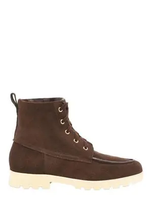 Santoni Lace-up Boots - Brown