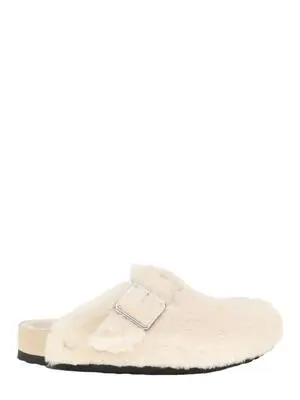 BIRKENSTOCK Slides - Yellow Cream