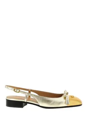 Valentino Garavani Ballerina Flat - Gold