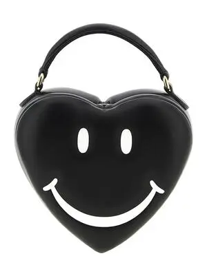 Moschino Mini Top Handle Bag - Black