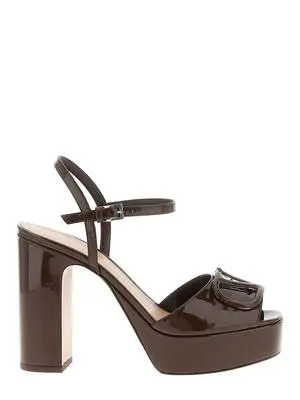 Valentino Garavani Flat Sandal - Brown
