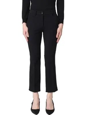 MASON'S Cropped Trousers - Black