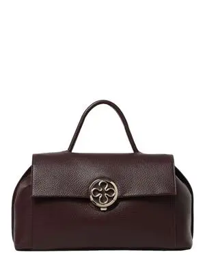 V73 Top Handle Handbag - Burgundy