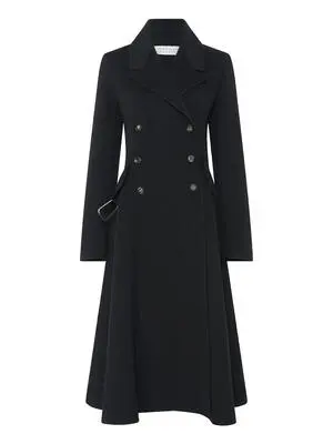 Gabriela Hearst Cantwell Coat In Recycled Cashmere - Black