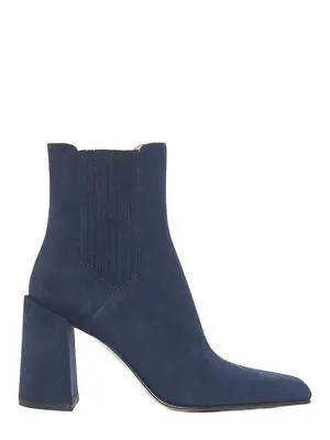 Gabriela Hearst Luke High Heel Ankle Boots - Navy